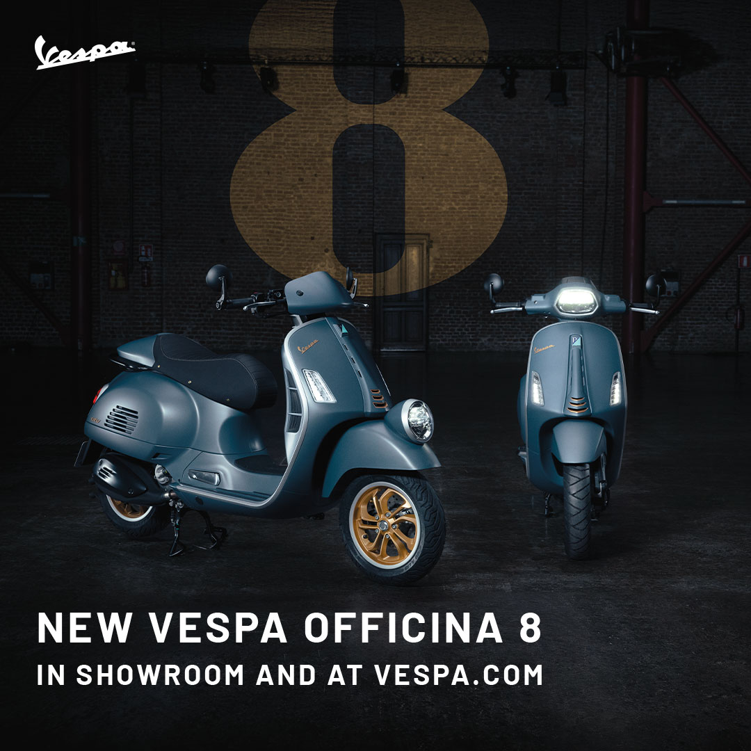＜特別仕様車＞Vespa OFFICINA 8‐ｵﾌｨﾁｰﾅ ｵｯﾄ‐ – Motoland Plus